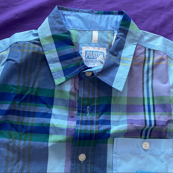 Parish Nation | Shirts | Mens Parish Nation Columbia Blue Button Up ...